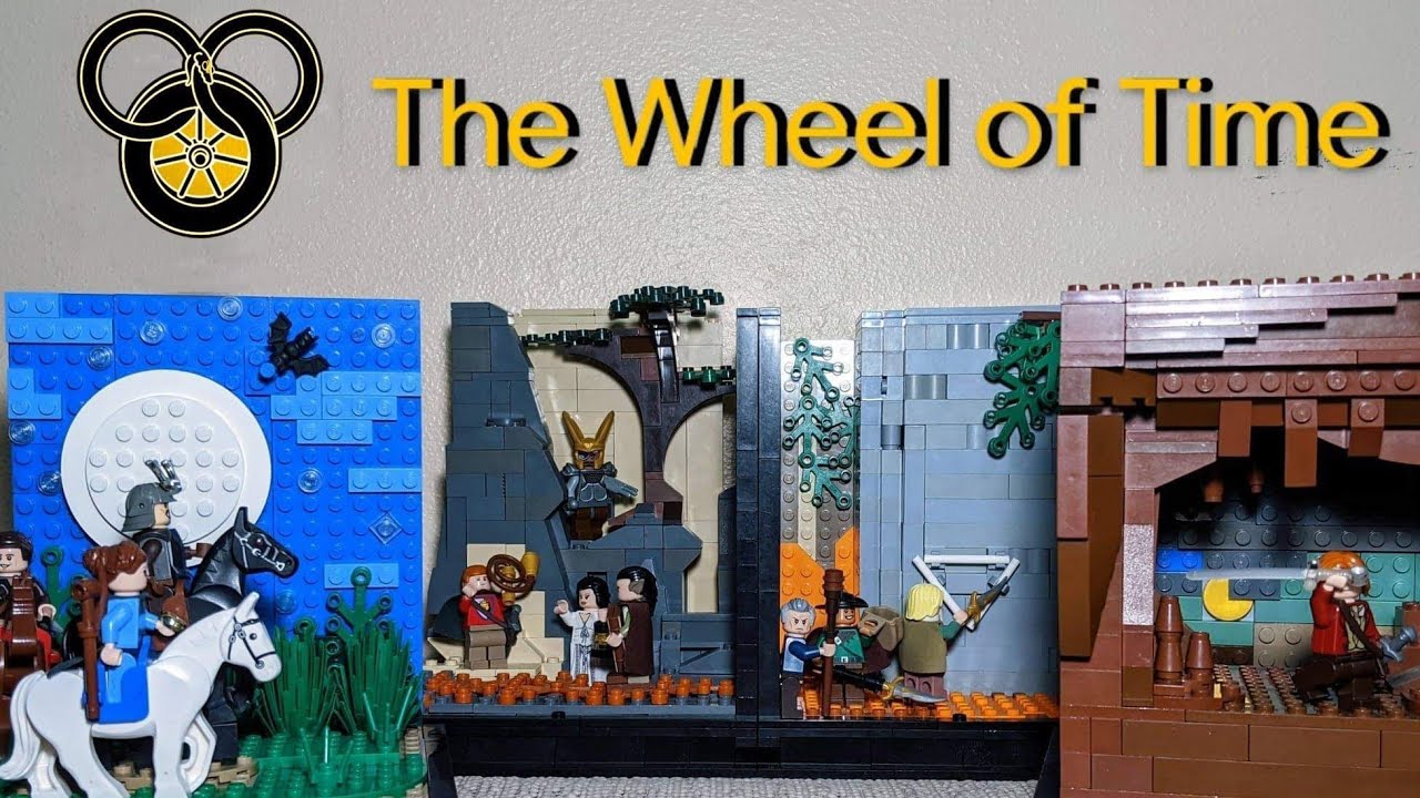 LEGO THE WHEEL OF TIME: Bookends and Displays (LEGO Ideas Project #1 ...