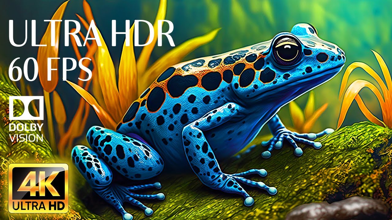AWESOME ANIMALS - Peaceful Music With Animals Videos 4K HDR 60fps ...