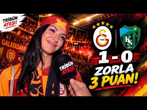 ZORLA 3 PUAN! | Galatasaray 1-0 Kocaelispor | Maç Sonu Taraftar Röportajları!
