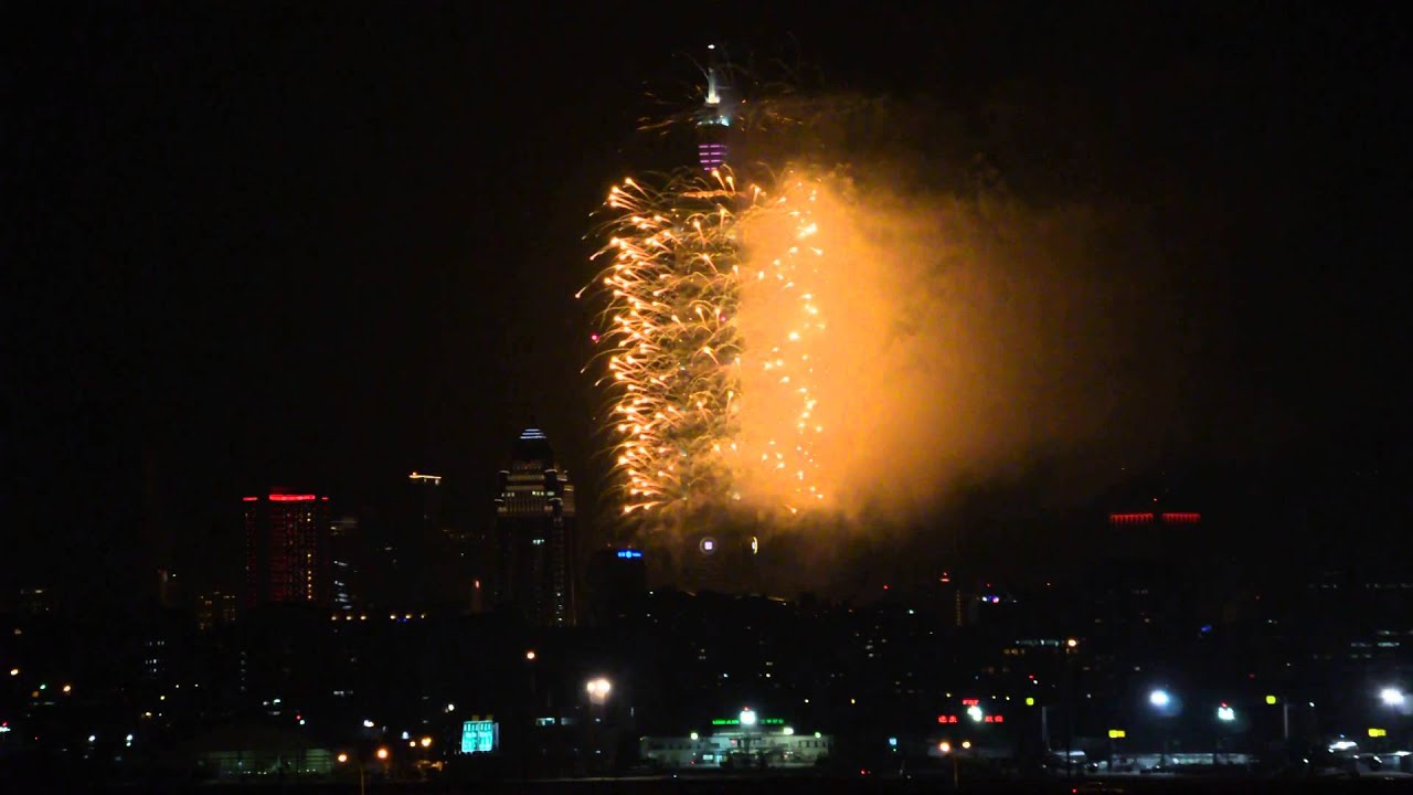 2014 TAIPEI 101 FIRE WORK - YouTube