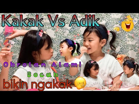 Kakak Vs Adik ||Miyuki kalah sama Ayumi||😂Obrolan Alami Bocah bikin ngakak, asli kocak😄 - YouTube