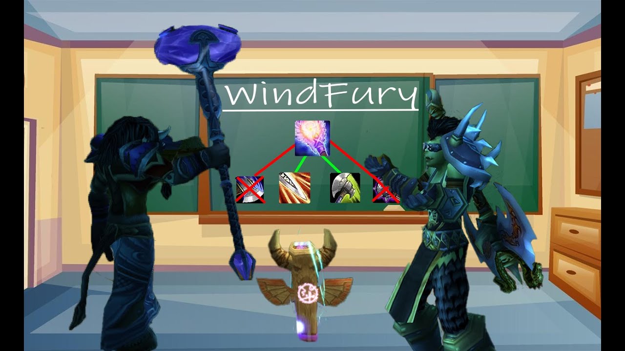 WoW TBC Classic Warrior Lesson! Interesting Facts About WindFury Totem ...