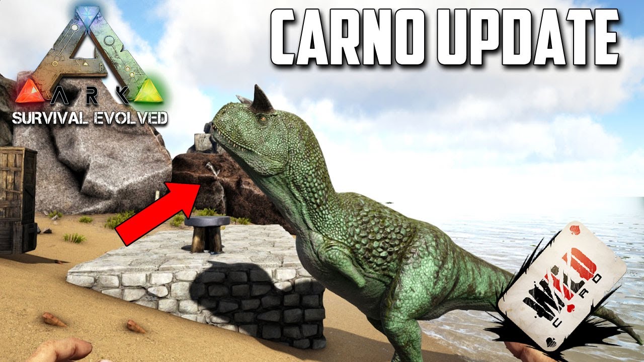 ARK NEW Carno UPDATE Gameplay - What do you think? - YouTube