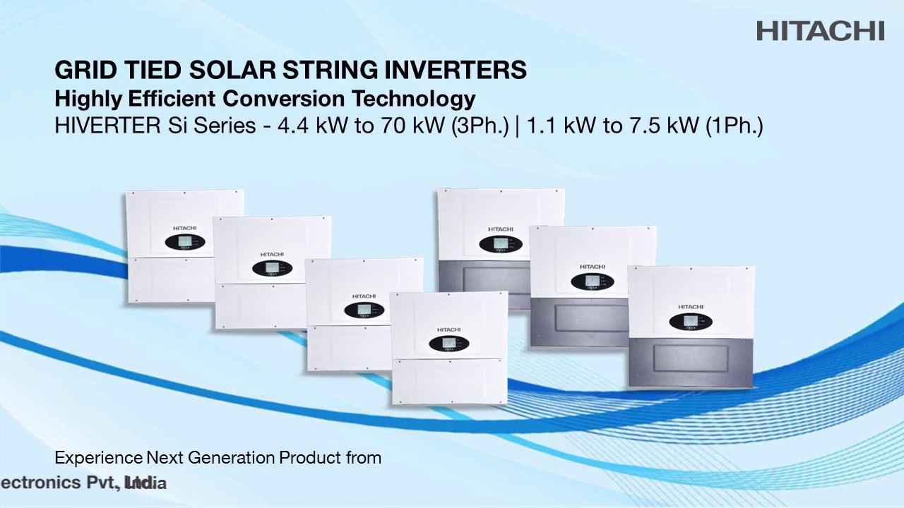 Grid Tied Solar String Inverters - YouTube