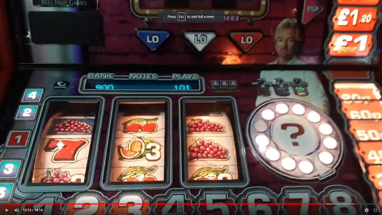 DEAL OR NO DEAL FRUIT MACHINE what's in your box - FEATURES BANKED WINS ...