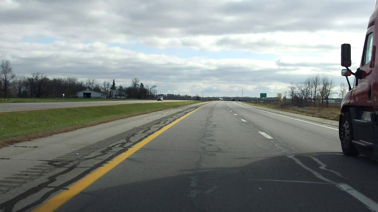 Ohio Turnpike (Exits 13 to 25) eastbound - YouTube