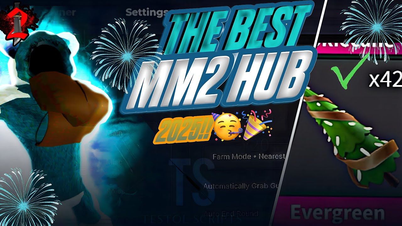 The Best MM2 Hub 2025 🎉 | Item Spawn + Autofarm Features! AND DUPE? w ...