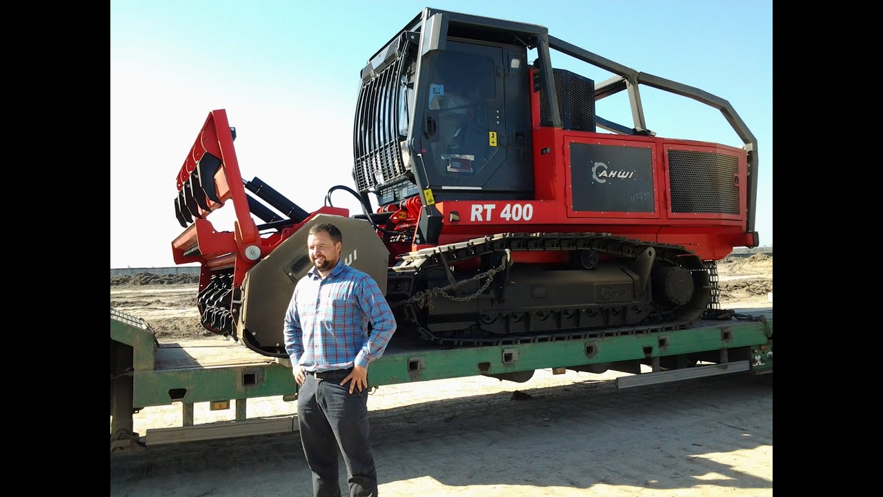 Мульчер AHWI RT 400 с фрезой М700-2300,Домодедово - YouTube