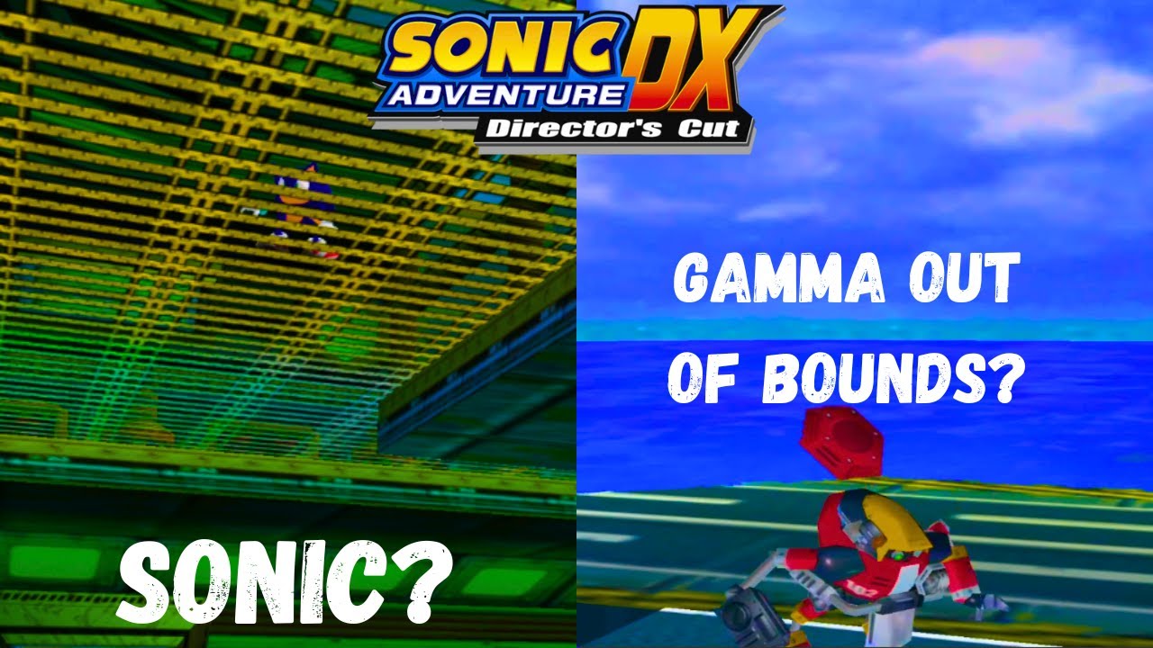 3 neat things I found in the E-101 Beta Fights | Sonic Adventure DX ...
