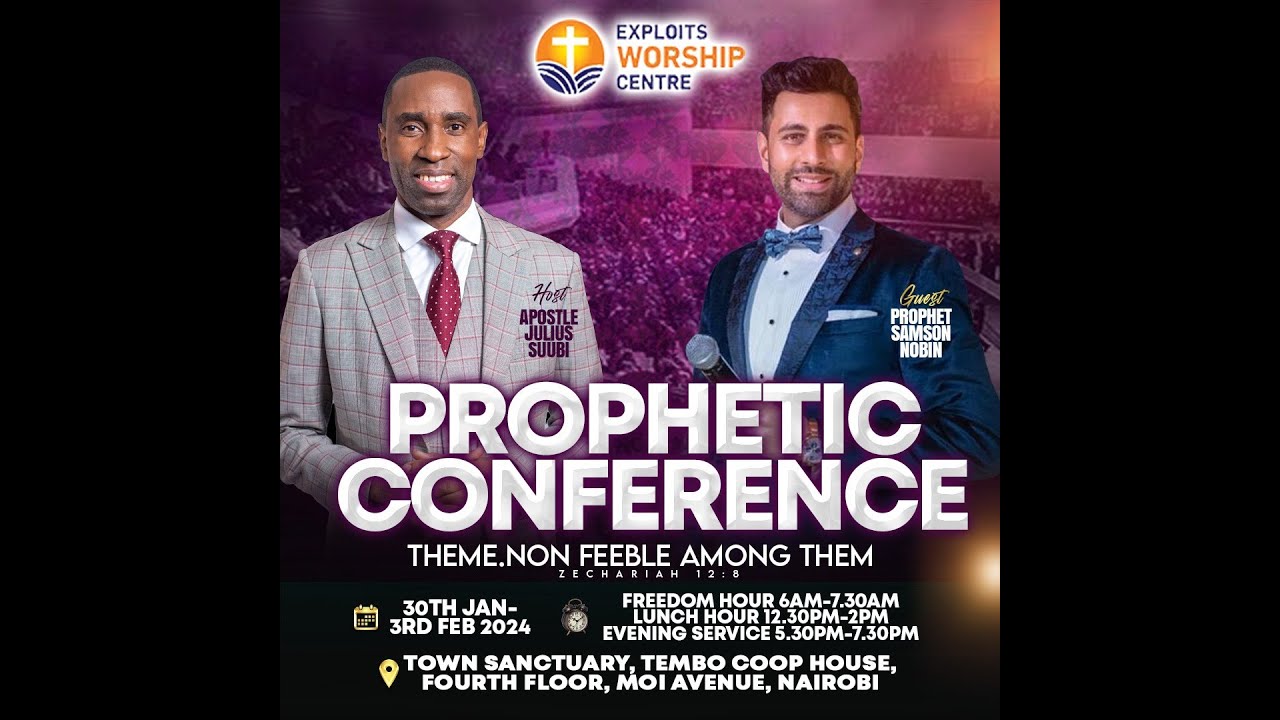 PROPHETIC CONFERENCE || Prophet Samson Nobin || LUCH HOUR SERVICE ...