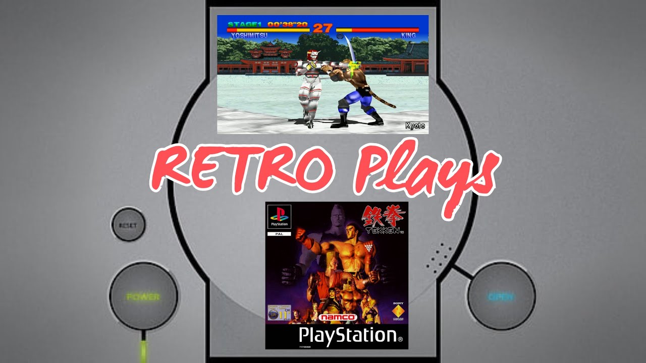 Retro Plays - TEKKEN PS1 (1995): FIRST TEKKEN RELEASED ON PS1 - YouTube