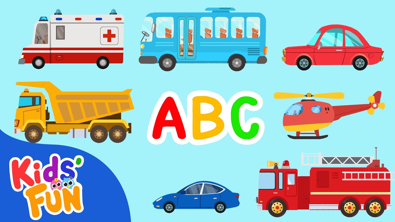 ABC Song | Vehicles ABC Song | Alphabet Vehicles | Learn Vehicles ...