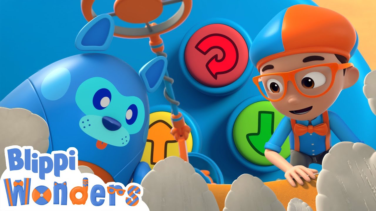 Blippi and D.BO Learn About Shark Teeth with Paula the Pilot Fish ...