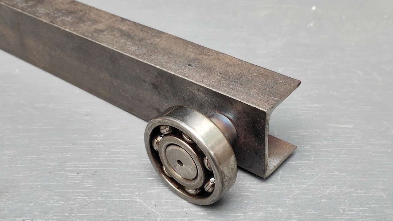 Not many people know how to make iron benders using old bearings - YouTube