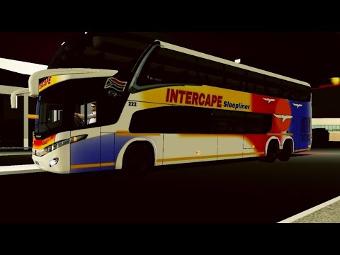 Intercape Sleepliner 222 Marcopolo G7 heading PE from Mthatha - YouTube