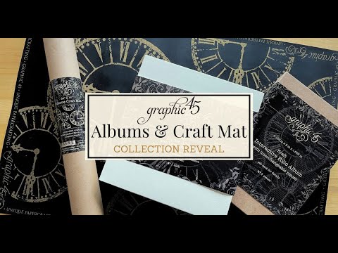 How To Use Graphic 45 Binder Album, Folio Album & Craft Mat For ...