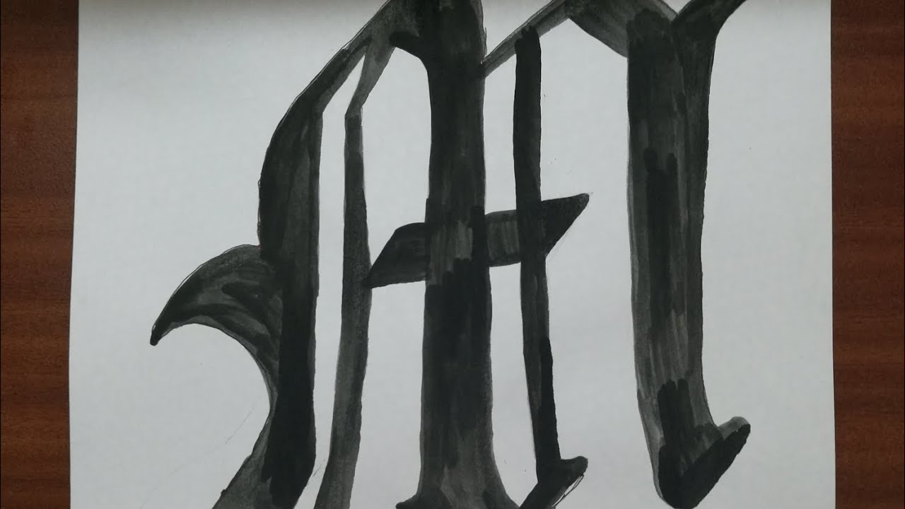 Painting Death Note: Mello (symbol) - YouTube