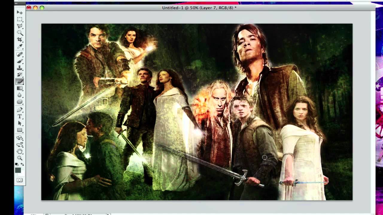 Photoshop CS5 Tutorial: Wallpaper Screen-Caps - YouTube