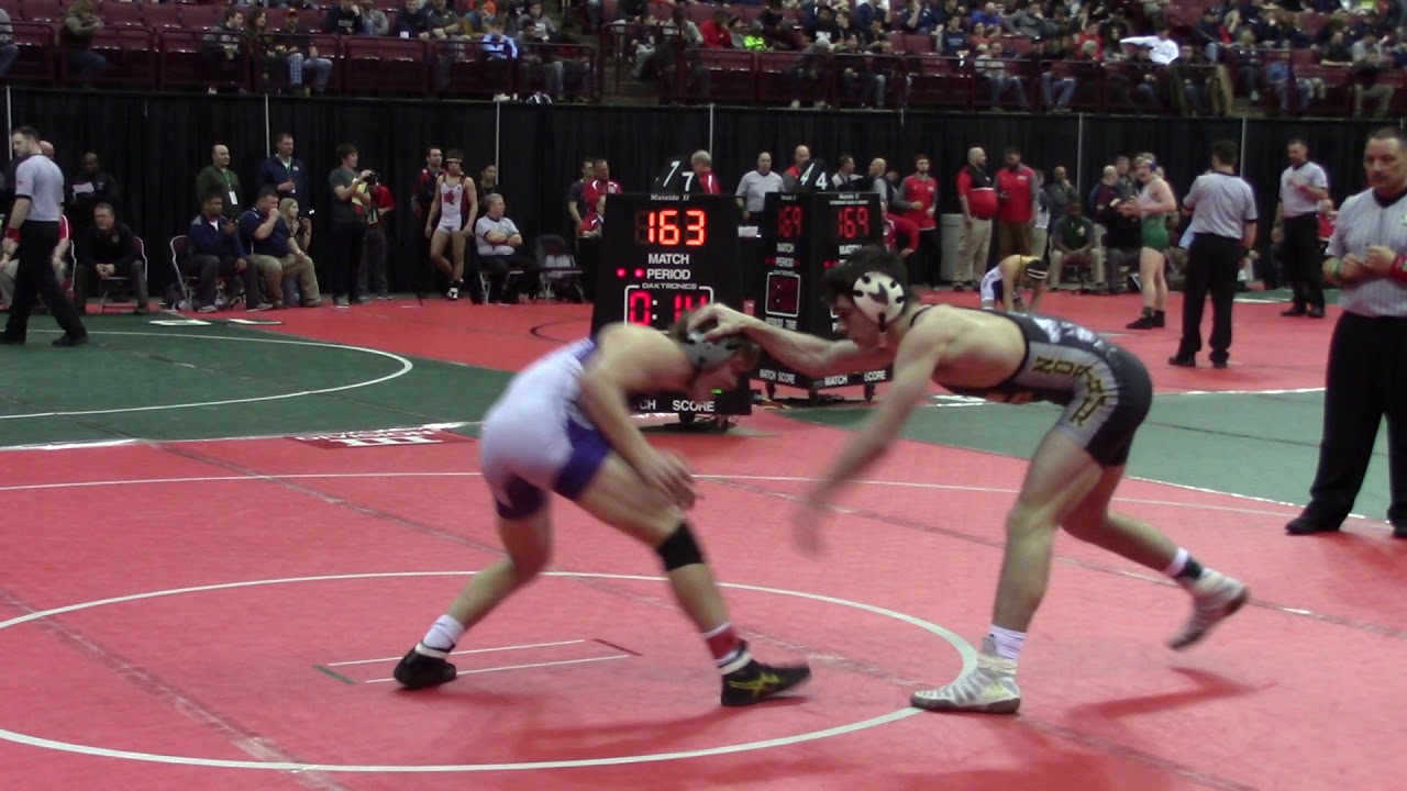 152 3rd, Chase Moore, Swanton vs Conor Becker, Galion Northmor - YouTube