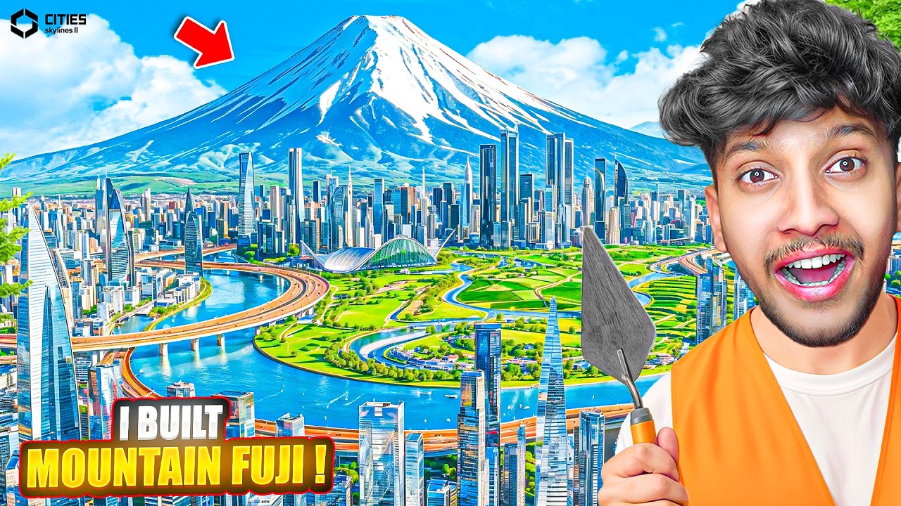 FINALLY BUILDING MOUNT FUJI | Cities: Skylines 2 Gameplay #18 - YouTube