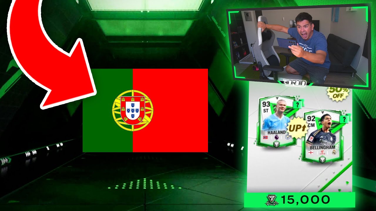 😱 PACK OPENING DE 15,000 FC POINTS !!! ME SALE PORTUGUES !!! Y MONEDAS ...