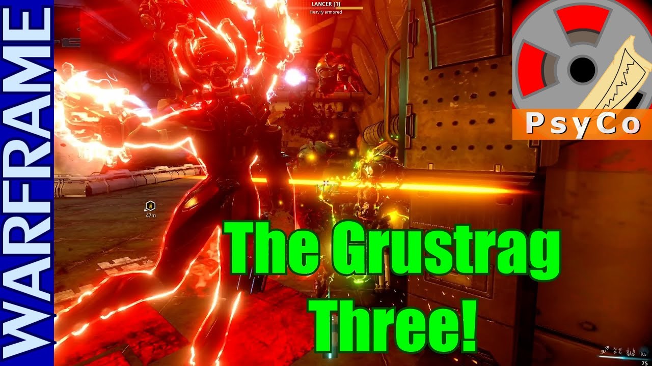 Warframe The Grustrag Three in Apollodorus! Level 30! [1080HD] - YouTube