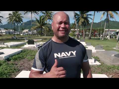 Royal New Zealand Navy: Sailors give back in Rarotonga, Cook Islands