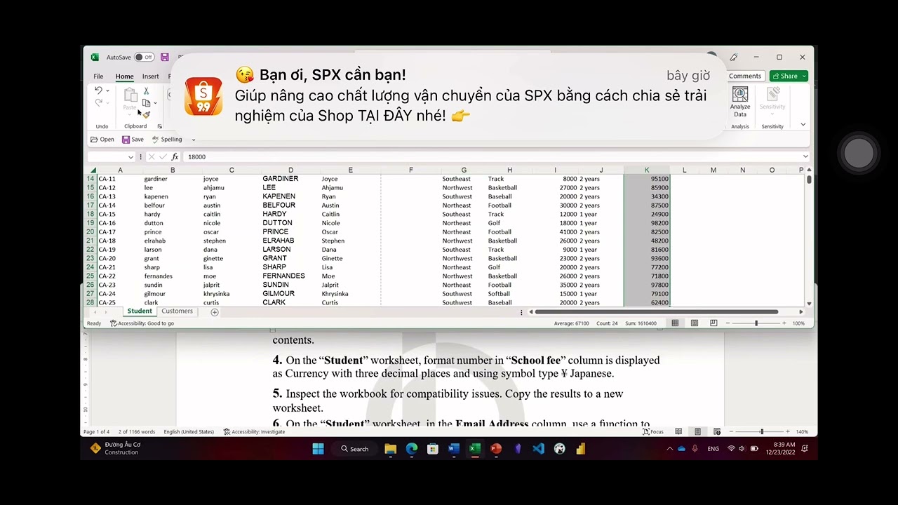 Excel-Mock 2-Project 1 - YouTube