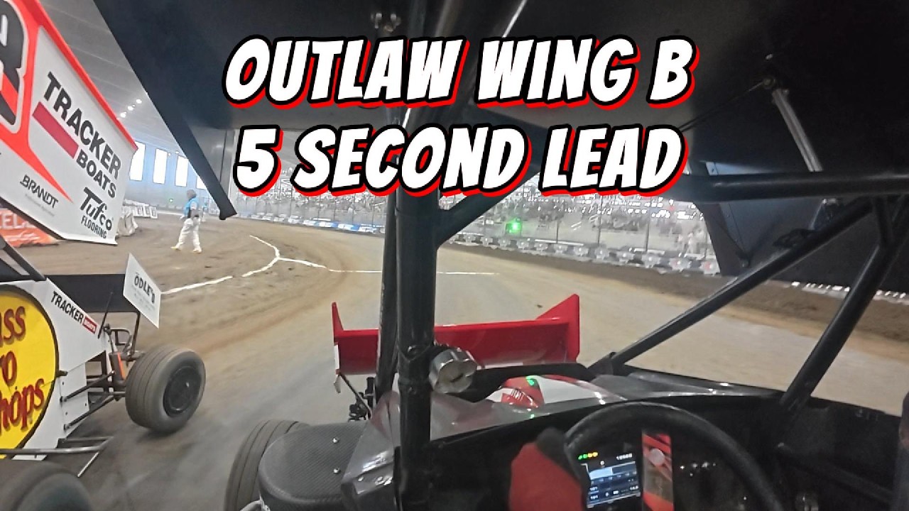 Tulsa Shootout Outlaw Wing B-Main. Had to win — and did. #microsprint # ...
