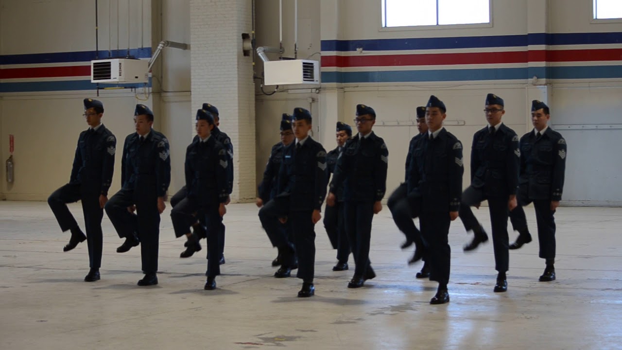 2018 Supplementary Routine - 351 Silver Star Sqn Drill Team - YouTube