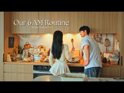 Waking Up at 6 AM as a Couple 🌄 | Cozy Weekend Reset | Chestnut Cake & Homemade Lasagna