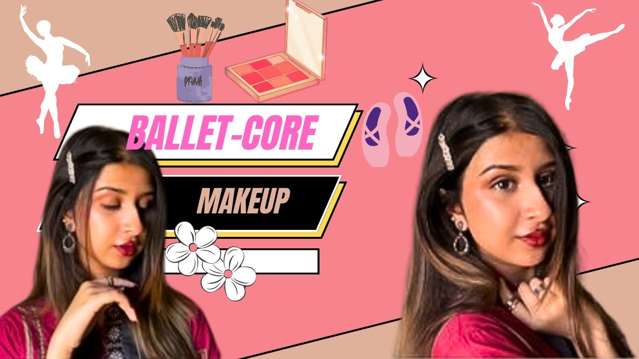 Ballet-Core Makeup🩰 | trendy makeup tutorials | glowy base routine ...