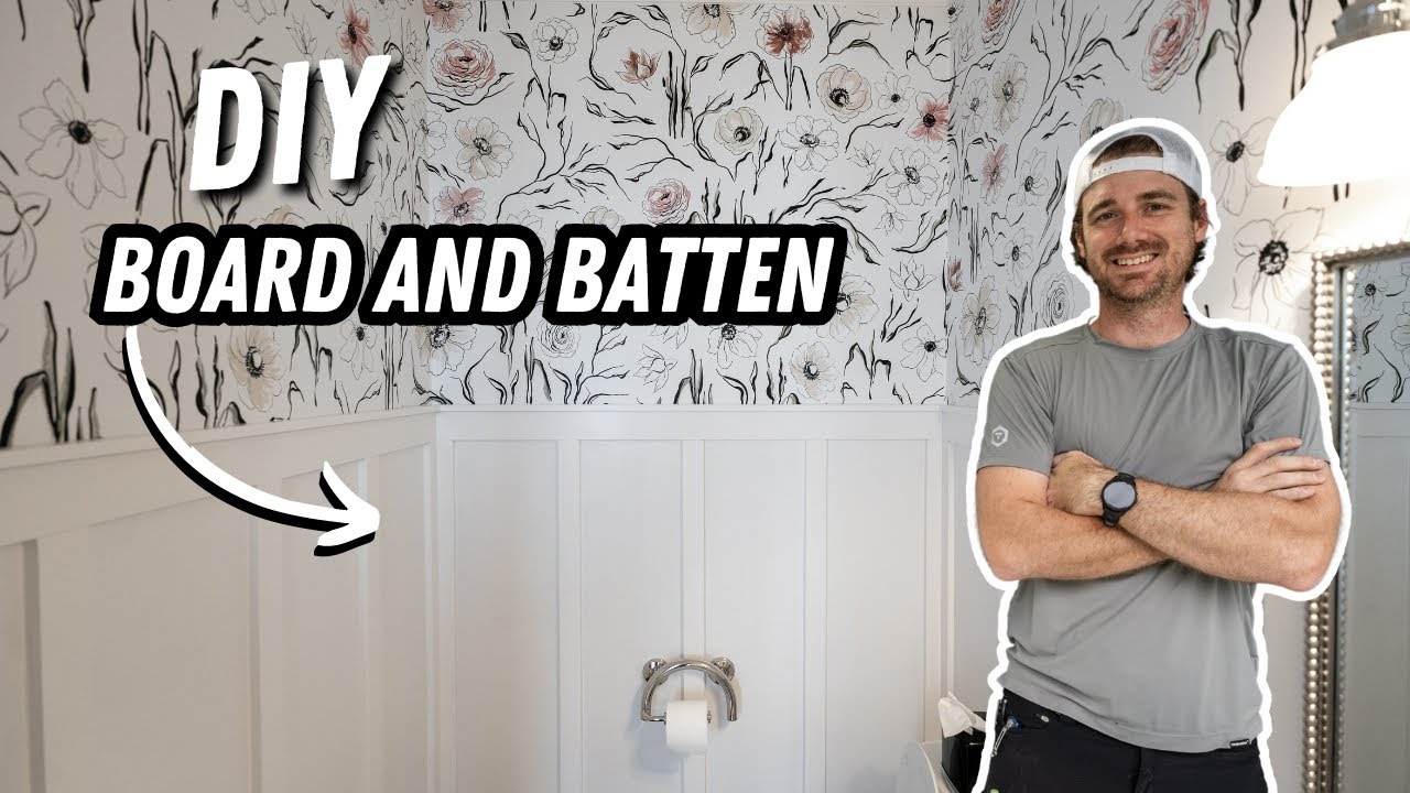 How to Install Board and Batten (Cheap + Easy) - YouTube