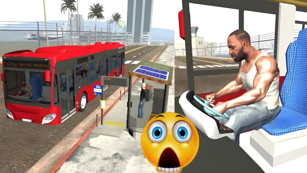 Frank Become Bus Driver in Indian Bike Driving 3D | New Update - YouTube