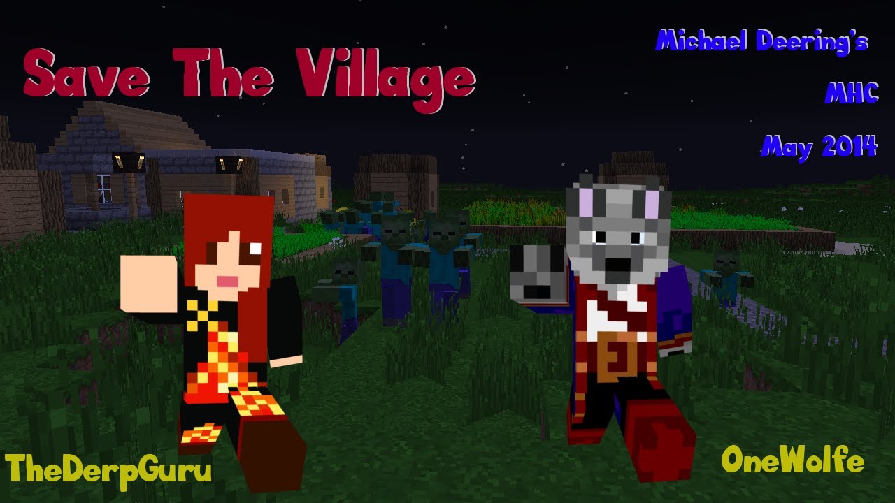 Michael Deering's MHC - Save the Village Day 6 - Minecraft Maths - YouTube