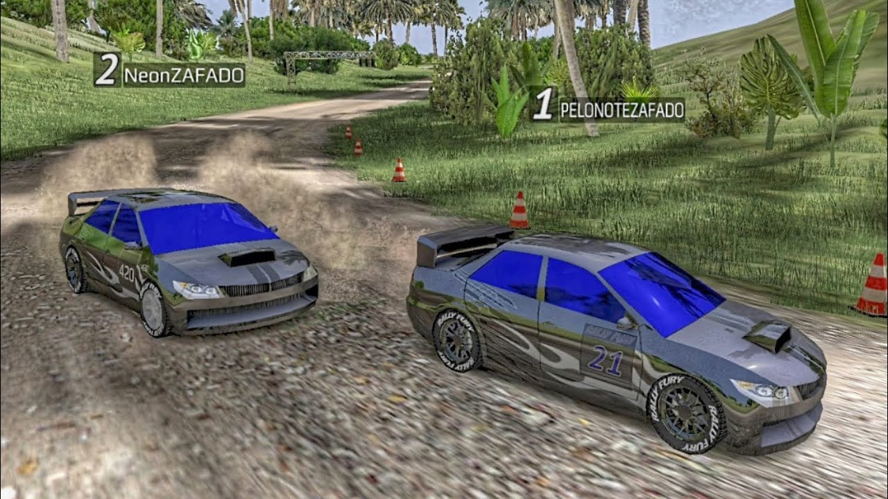 Isla Tropical Pista 1 Invertida (auriga) 1:15:80 - Rally Fury - YouTube
