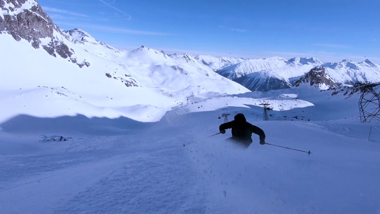 Medium and Short Turns in St.Moritz Corviglia | January 2019 - YouTube