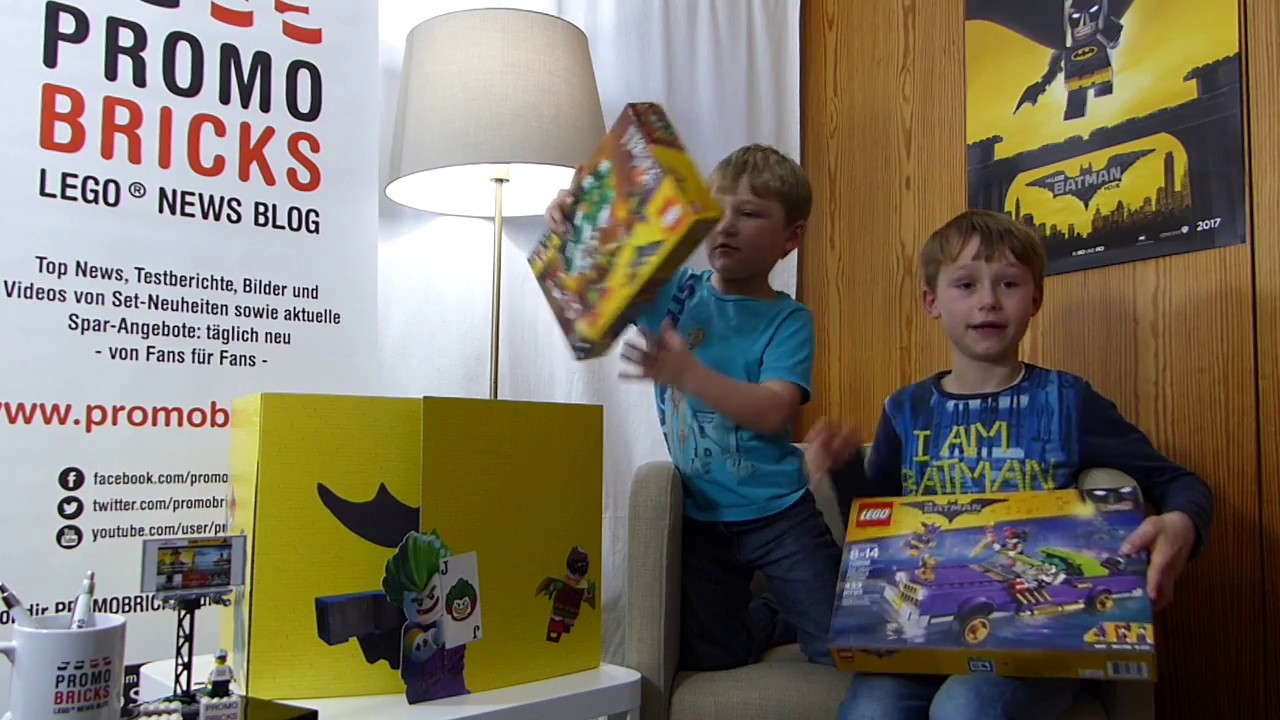 The Official LEGO Batman Movie Unboxing Video - YouTube