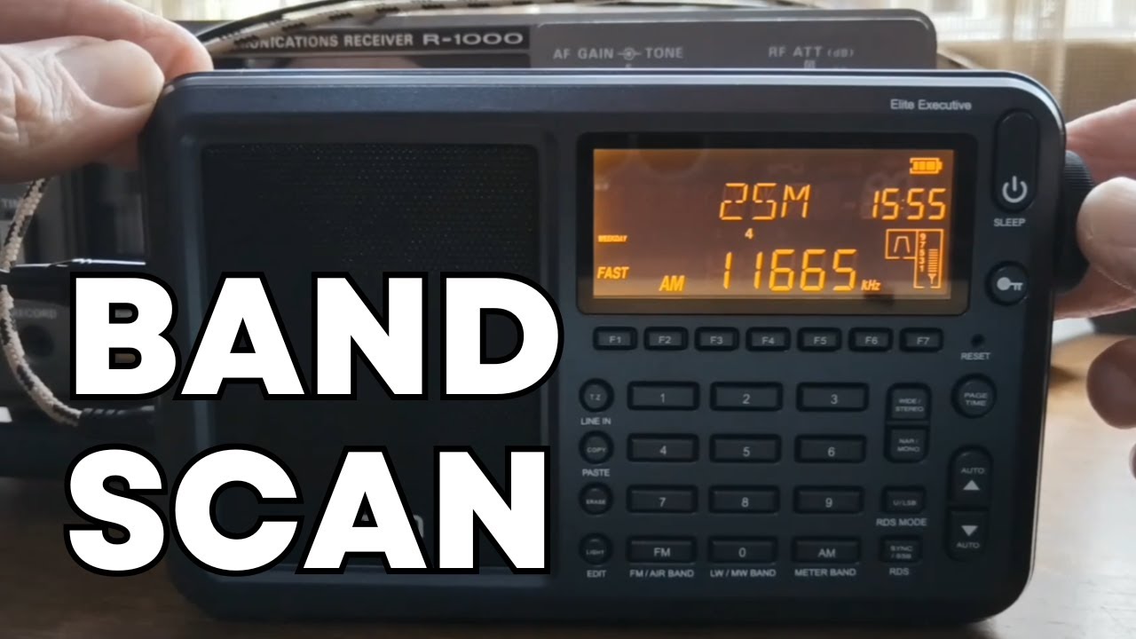 📻 25 Metre Band Scan | Wai FM from Malaysia 11665 kHz and more on Eton ...