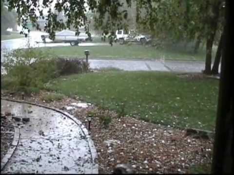 September 2010 Wichita Hail Storm - YouTube