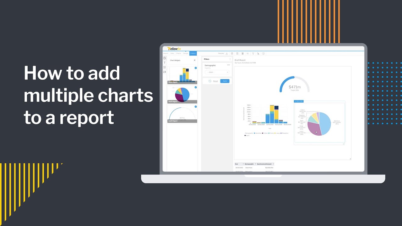 How To Add Multiple Charts To A Report YouTube how-to-add-multiple-charts-to-a-report-youtube