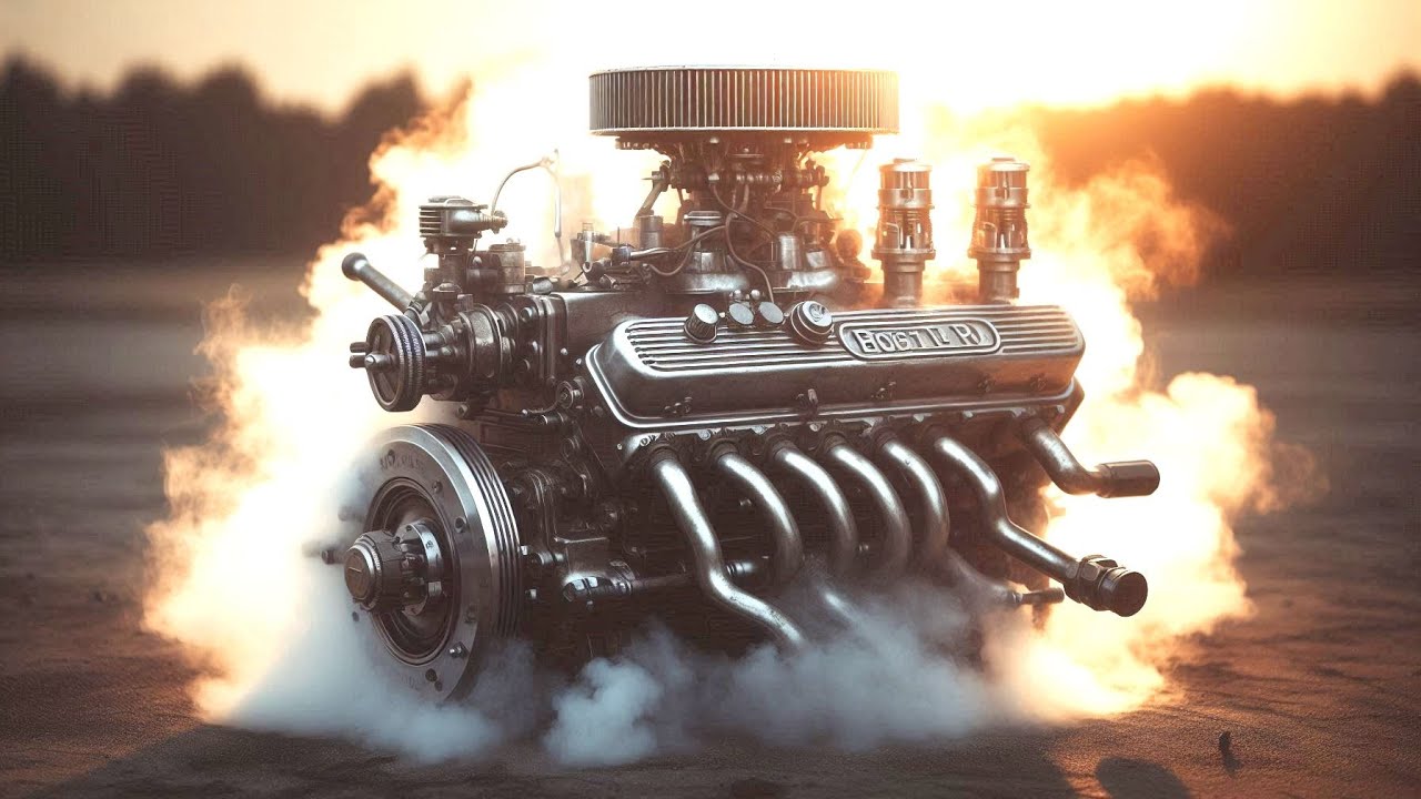 Crazy COLD STARTING UP FORD FLATHED V8 Engines and Cool Sound - YouTube