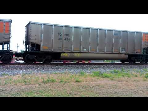 BNSF WB Empty Coal train w/ 2 DPU pushers in Copperas Cove, TX. 06/11/2024 - YouTube