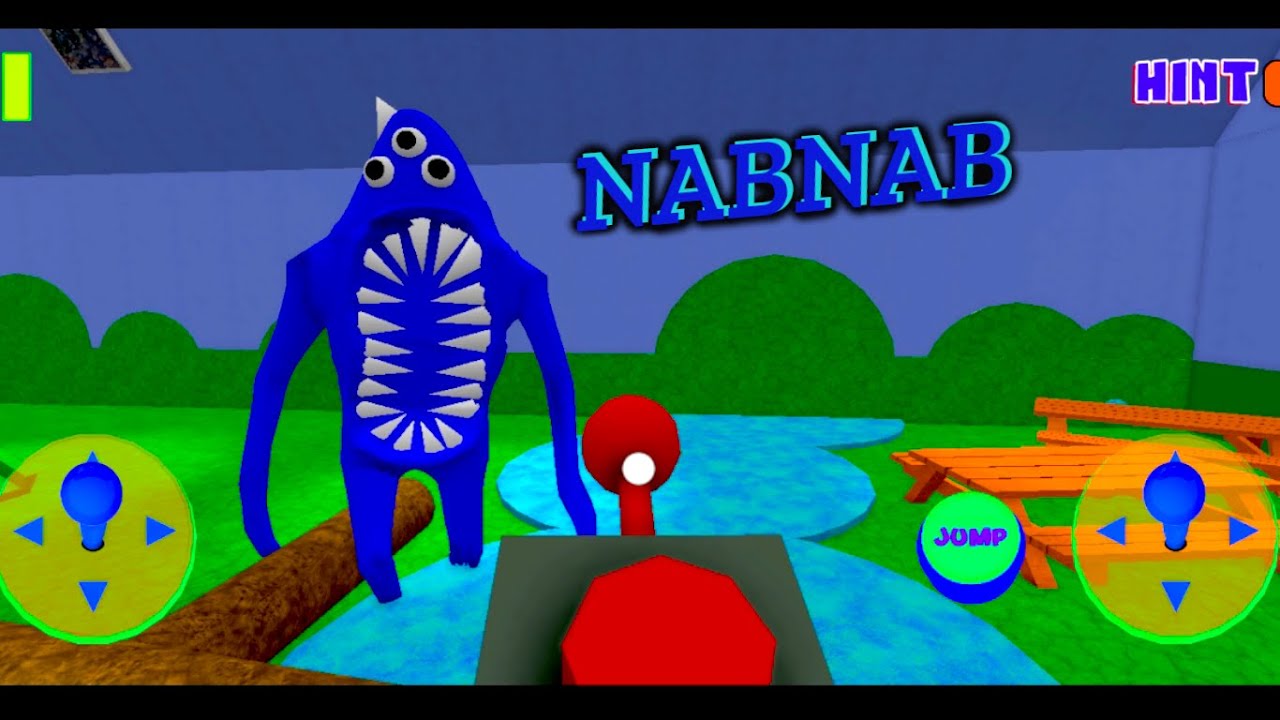 Garten of NABNAB? Blue monster in new Garten of Banban, full game ...