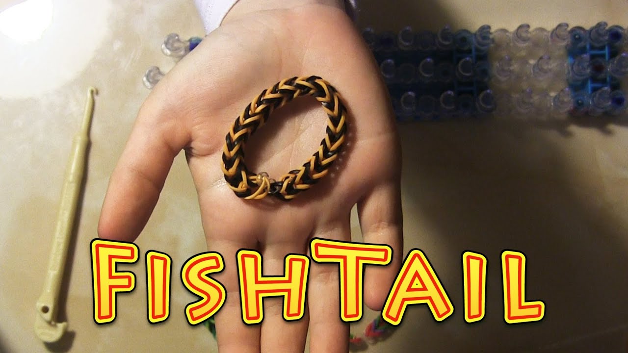Rainbow Loom - FishTail | the best tutorial - YouTube
