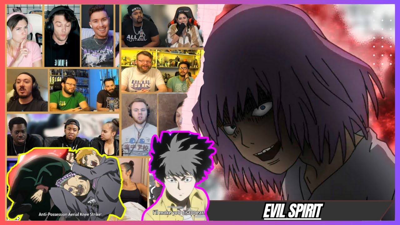 "EVIL SPIRIT" | Mob Psycho 100 S2 Episode 04 REACTION MASHUP - YouTube