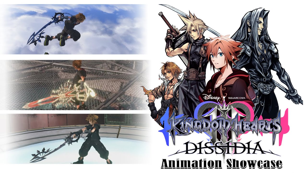 Dissidia Animation Showcase - Kingdom Hearts 3 Mods - YouTube