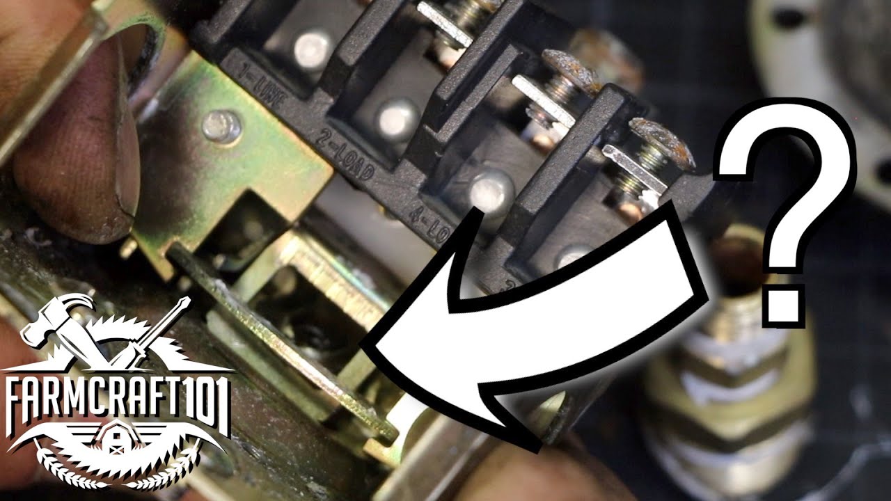 How a Well Pump Pressure Switch Works. Diagnosis and Repair. - YouTube