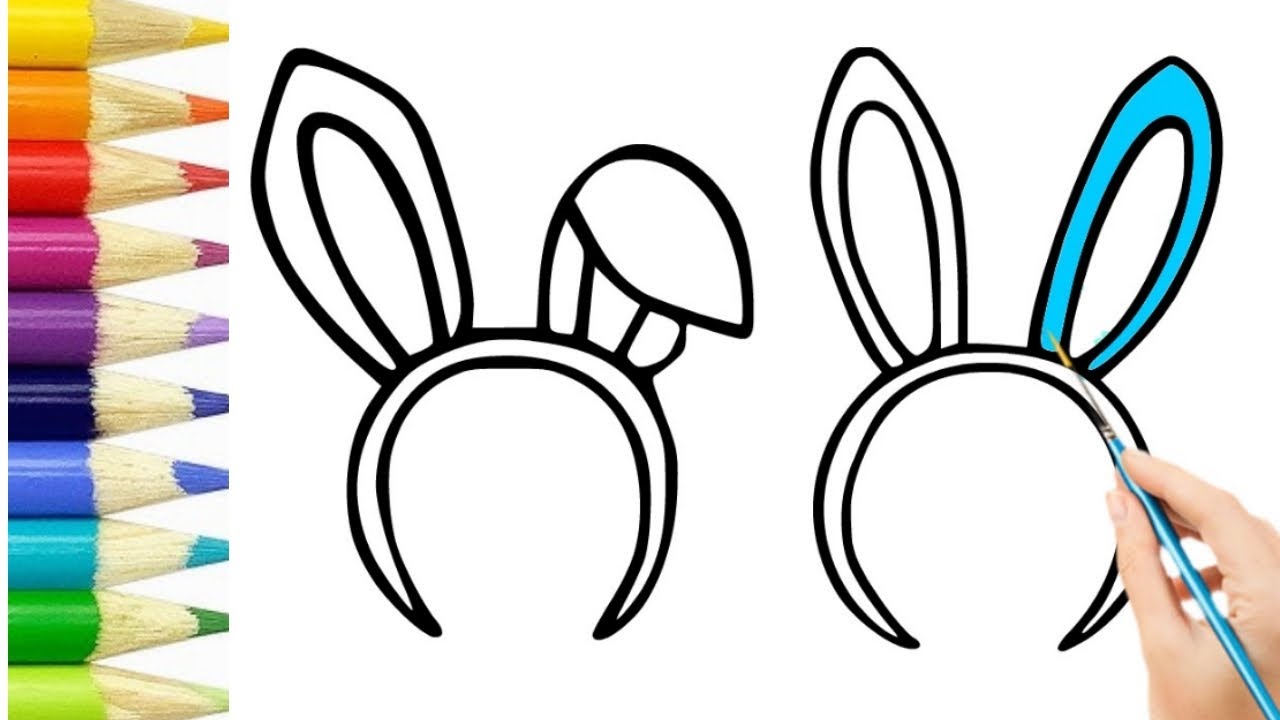 Menggambar Bando Untuk Anak Dan Balita | Belajar Mewarnai Gambar - YouTube