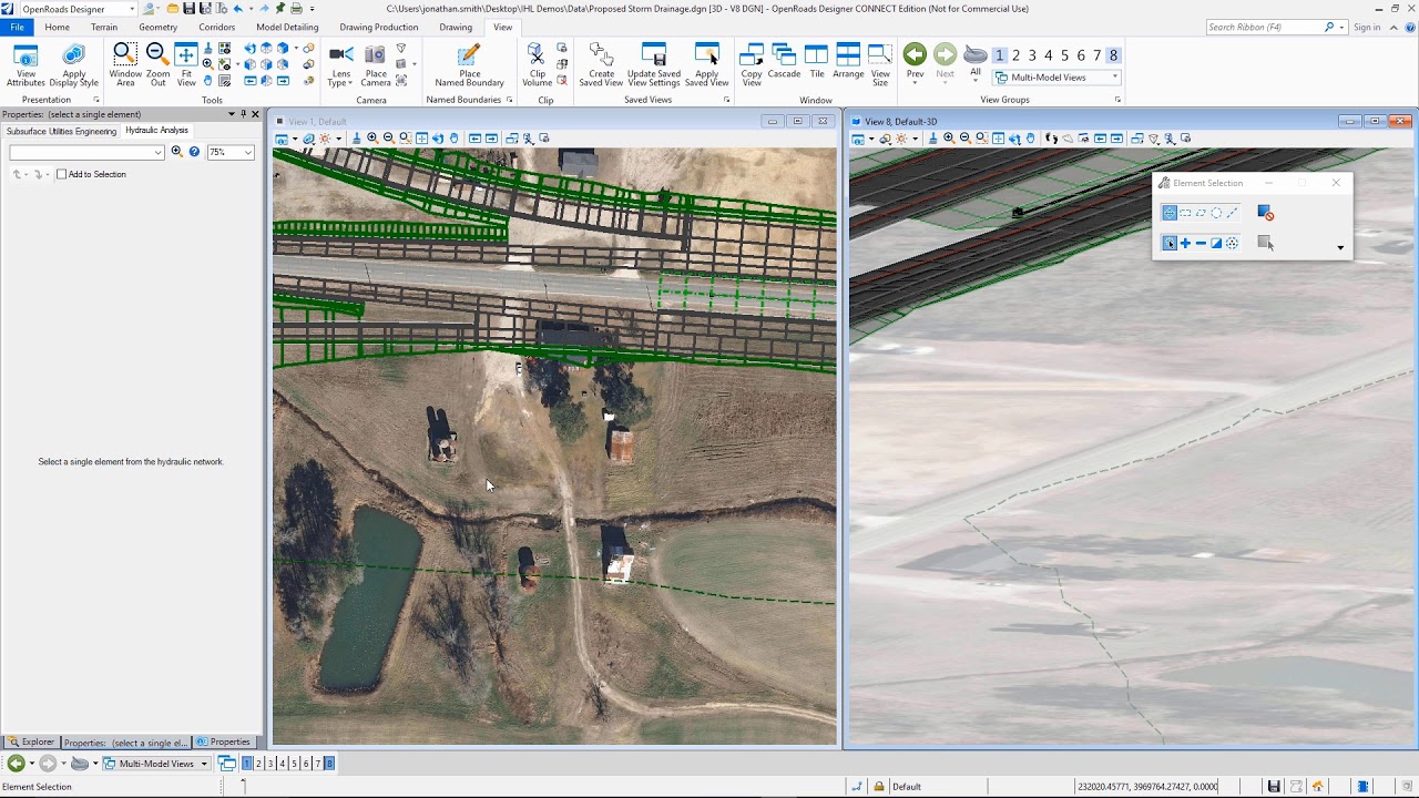 OpenRoads Designer - Integrating Utilities - YouTube